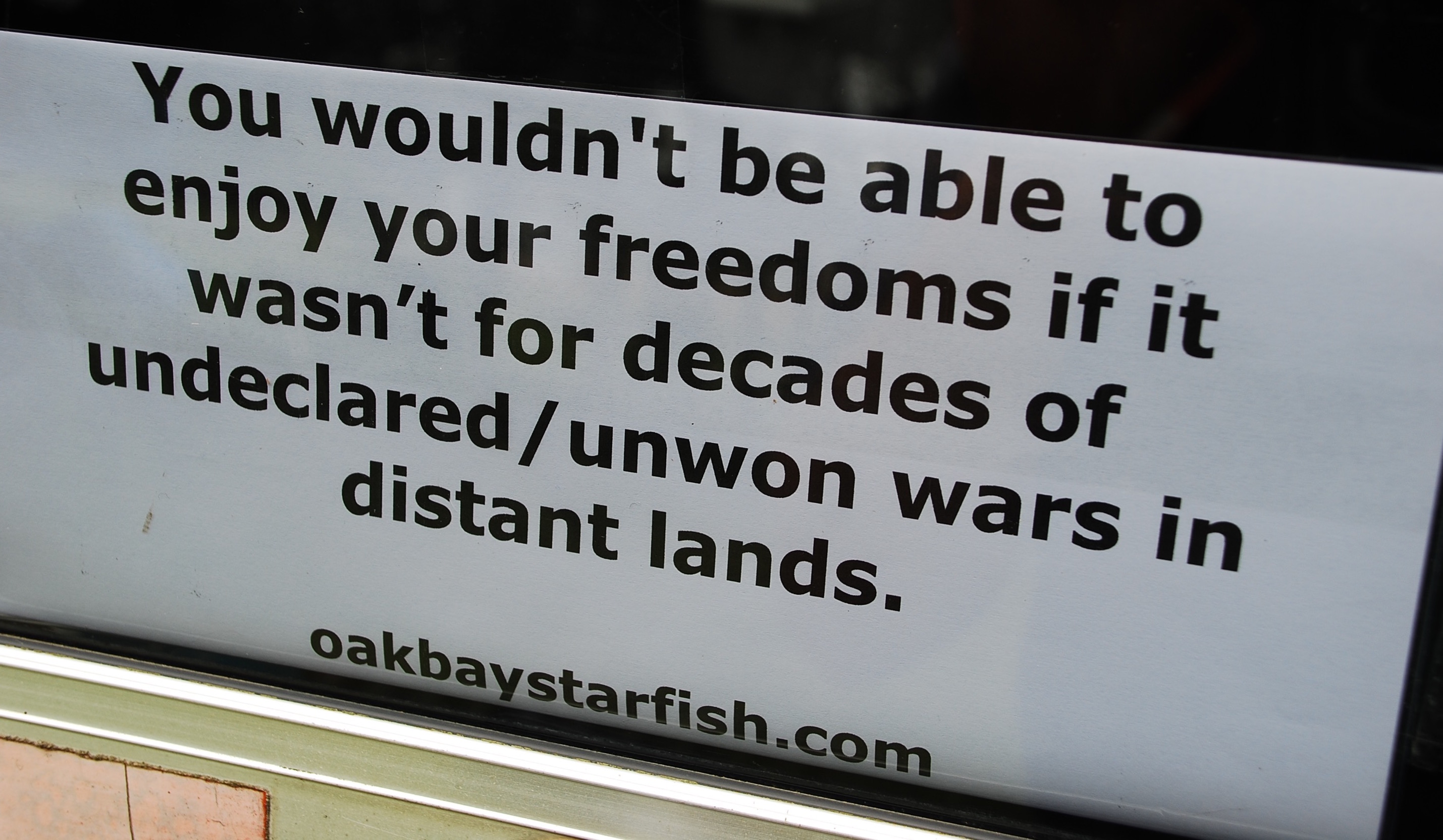 Fake Freedom Isn’t Free | Oak Bay Starfish
