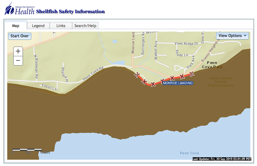 Island County Beaches Within A Recreational Shellfish Closure Area For ...